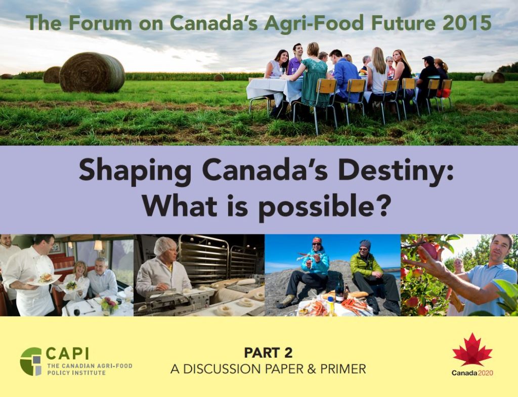 Shaping Canada's Destiny: What is Possible? A Discussion Paper ...