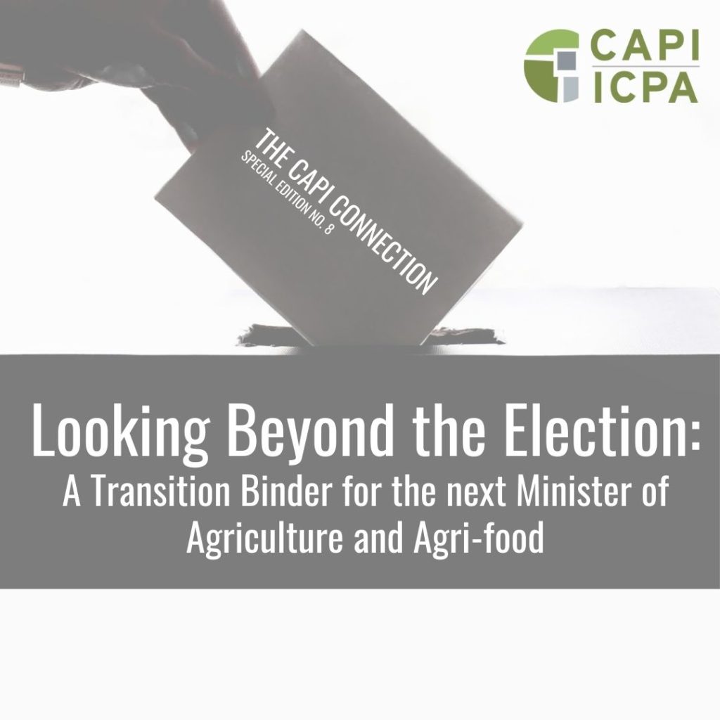 Looking Beyond the Election: A Transition Binder for the next Minister ...