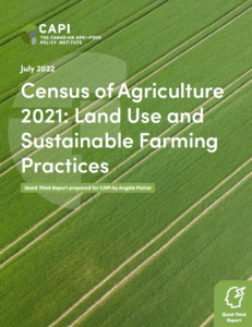Census of Agriculture 2021: Land Use and Sustainable Farming Practices ...