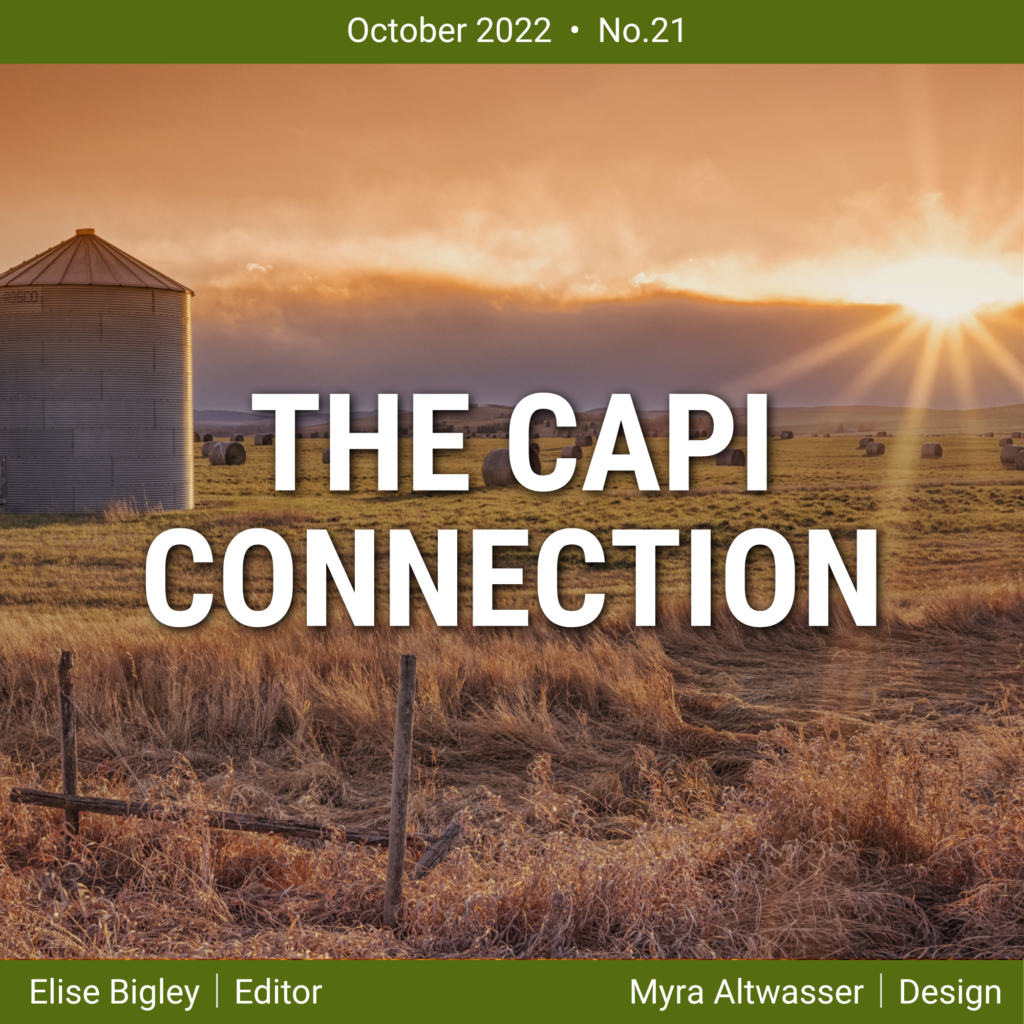 The CAPI Connection - October 2022 - Canadian Agri-Food Policy Institute