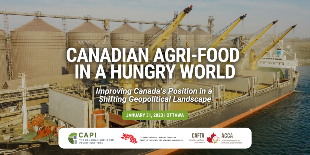 Canadian Agri-Food in a Hungry World - Canadian Agri-Food Policy Institute