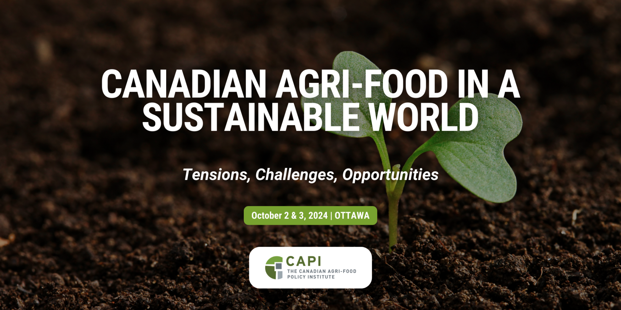 Canadian Agri-Food in a Sustainable World - Canadian Agri-Food Policy ...