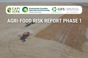 Agri-Food Risk Report Phase 1 - Canadian Agri-Food Policy Institute