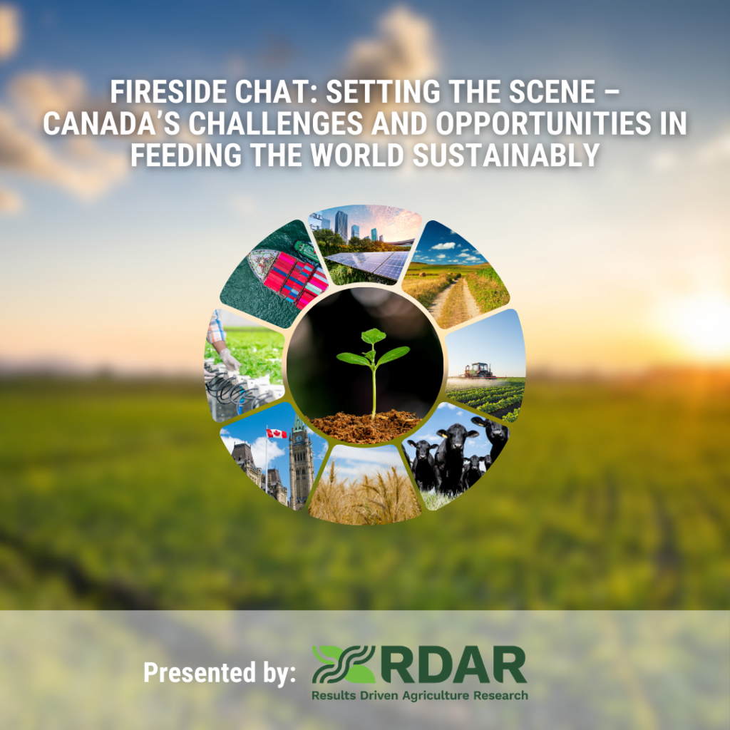 Canadian Agri-Food in a Sustainable World - Canadian Agri-Food Policy ...