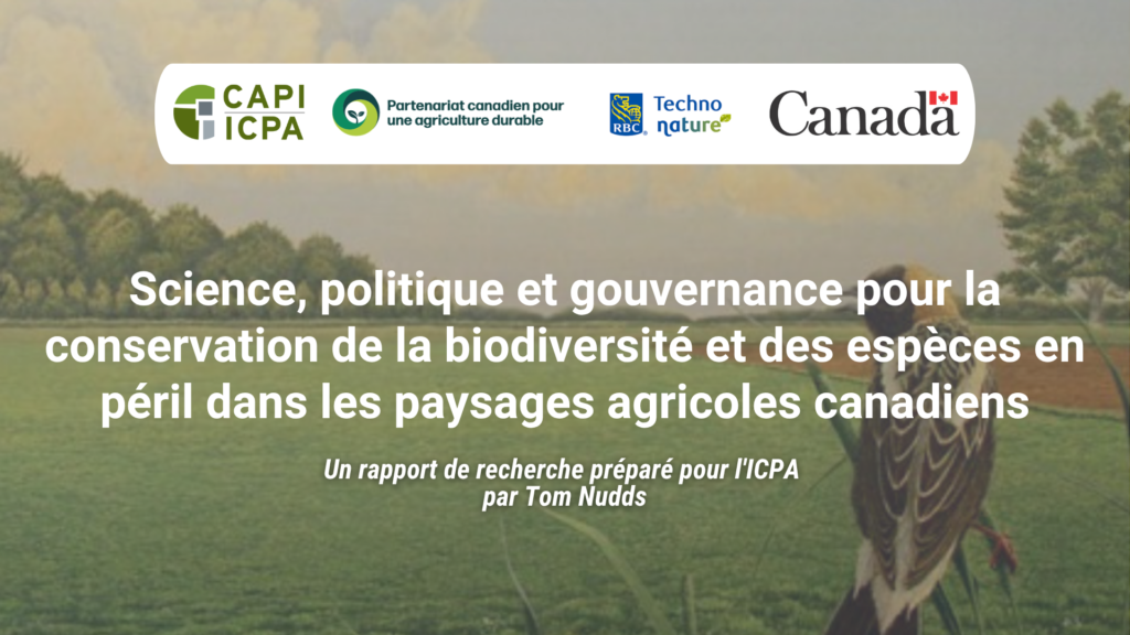 Science, politiques et gouvernance pour la conservation de la ...